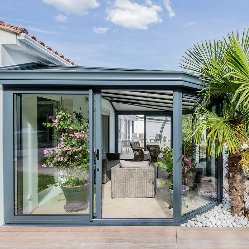 Véranda en kit aluminium VÉSUVIA